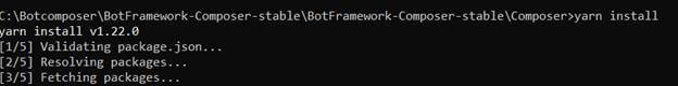 Getting Started With Bot Framework Composer 3625